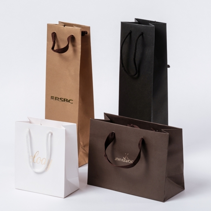 Papírové tašky - Levné papírové tašky